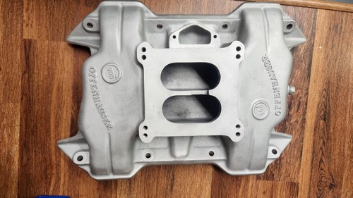 Offenhauser Dodge Mopar 383 400 Aluminum Intake Manifold Rare ...