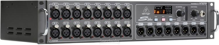 Behringer S16 16-channel Digital Snake - Black (000-AJA02-00010) for ...