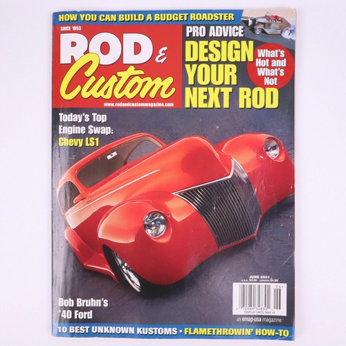 Rod & Custom Design Your Next Hot Rod Top Engine Chevy LS1 June 2001 ...