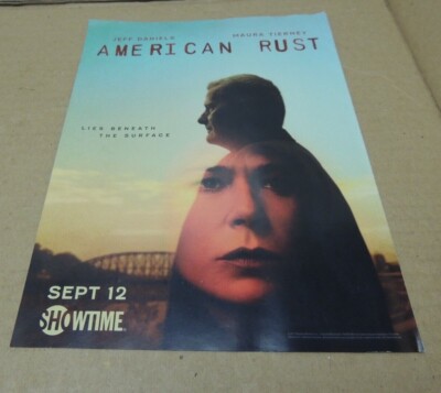 American Rust 2021 Mint Print Ad Showtime Sept 12 Jeff Daniels Maura Tierney | eBay