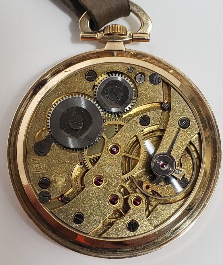 INCREDIBLE BOREL FILS & CIE ANTIQUE 14K YELLOW GOLD SWISS POCKET WATCH ...