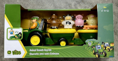 John Deere Animal Sounds Hayride Toy NEW -TBEK34908 | eBay
