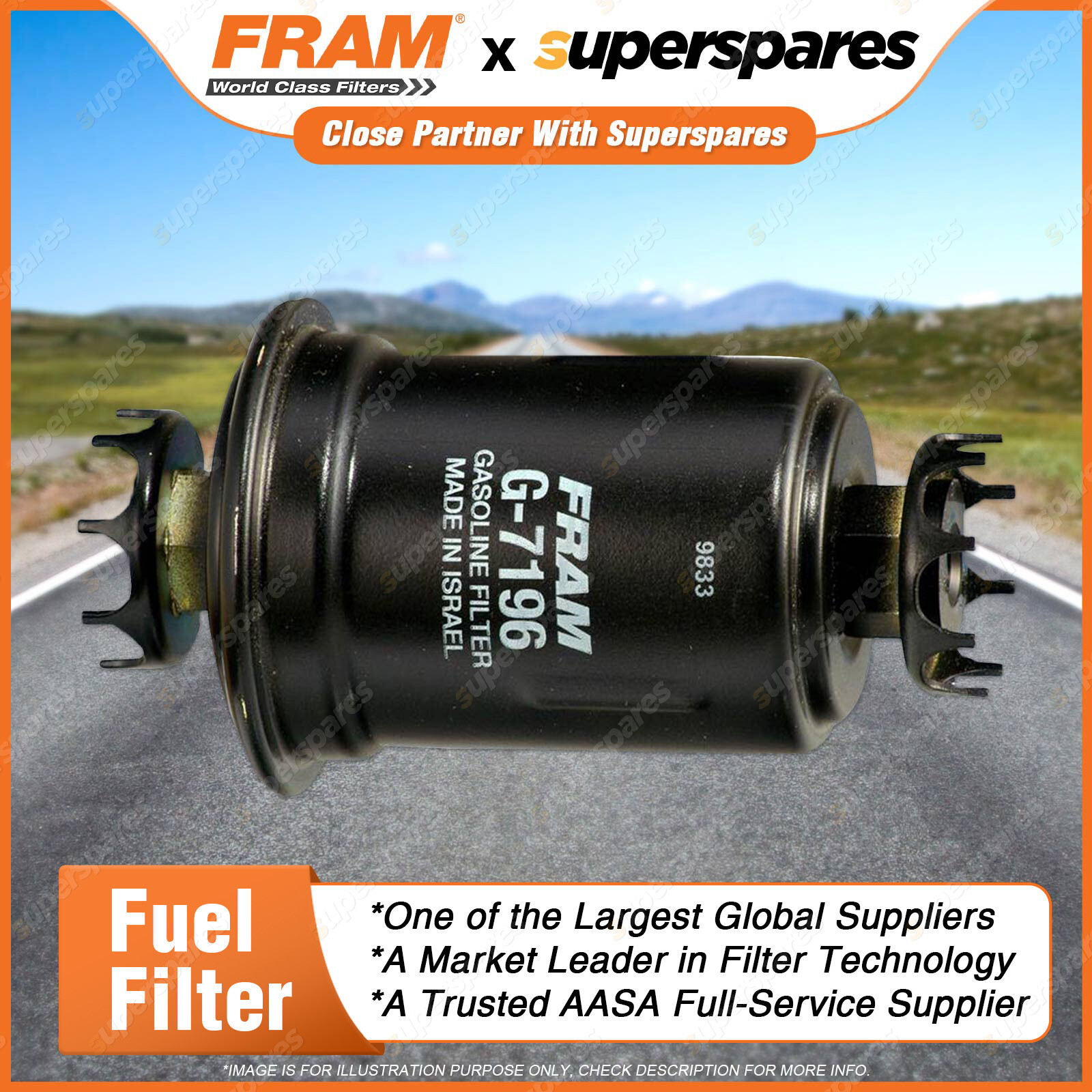 Fram Fuel Filter for Toyota Hiace RCH41 RCH42 RCH47 RZ101 VCH10 VCH22 ...