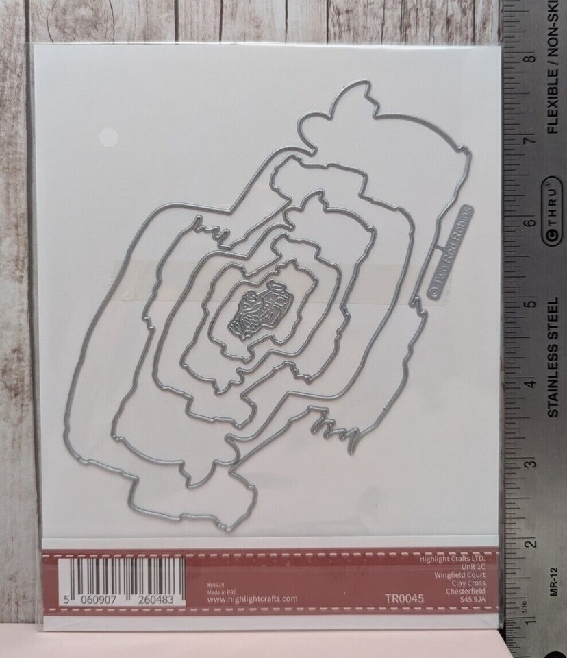 Two Red Robins Metal Die Vintage Farm Lantern Ivy Nest Hay Old Truck ...