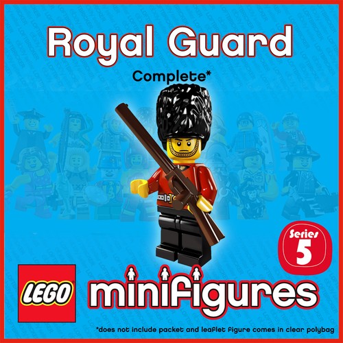 GENUINE LEGO Collectable Minifigures Series 5 Royal Guard col05-03 ...