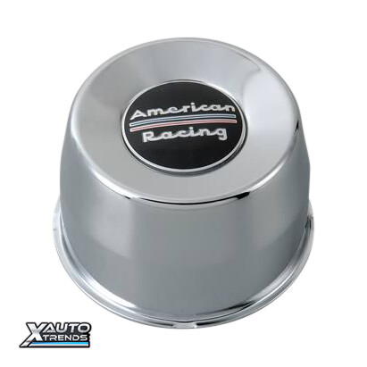 American Racing Wheel Center Cap 4.25/2.78 Push Thru "AR" Logo Chrome ...