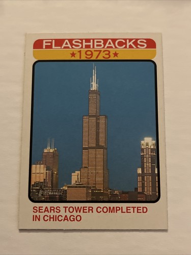 2022 Topps Heritage Flashbacks 1973 Sears Tower Completed Insert Card #NF-13 C9 | eBay