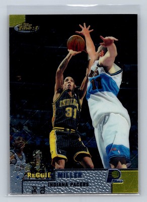 1999-00 Finest #17 Reggie Miller Indiana Pacers | eBay
