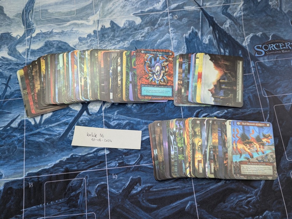 Sorcery Contested Realm : Beta Elites X2 Full Set Inc Lands Avatars ...