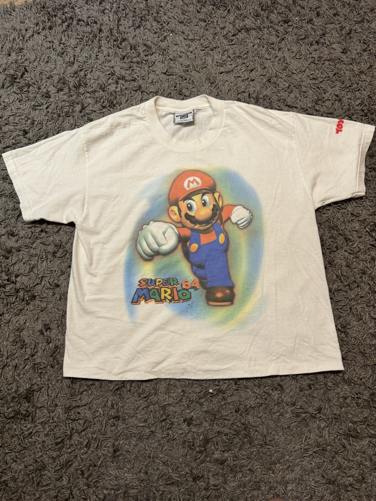 Vintage 1996 Super Mario 64 Toys R Us Promo Men’s T S… - Gem