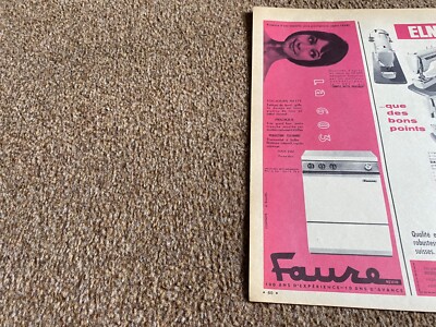 VBK37 1960'S FRENCH ADVERT 11X4 FAURE REVIN LA 603 | eBay