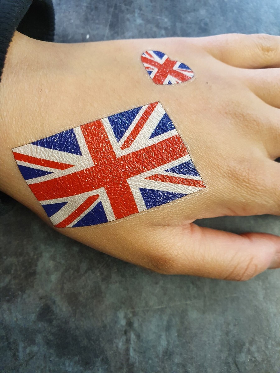 England Fake Tattoos