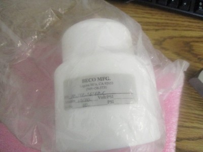 Beco Mfg Model: MP-TFE-1616P-C Teflon Pnuematic Valve. New Old Stock | eBay