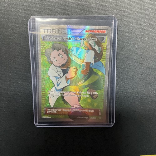 Pokémon TCG Professor Birch's Observ. Primal Clash 159/160 Holo Full ...