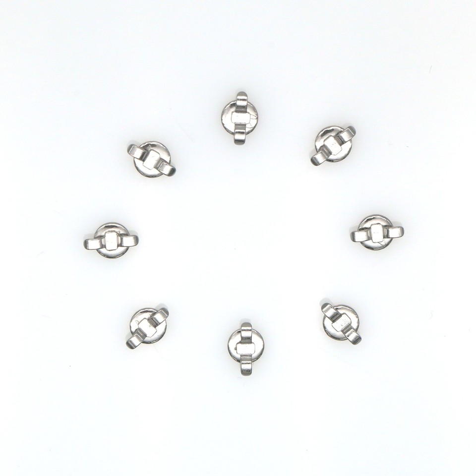 Dental Ortho Bondable Hinge Traction Button Crimpable Hook Lingual ...