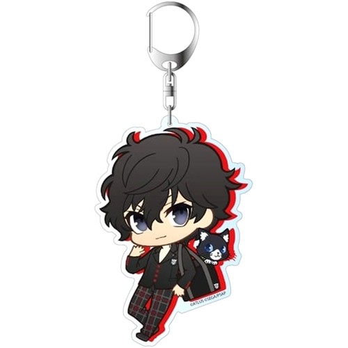 Persona 5: The Animation Ren Amemiya Puni Chara Deka Keychain ...
