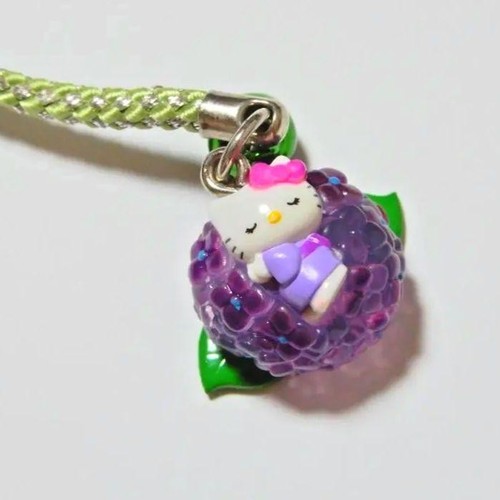 2007 Hello Kitty Hakone Limited Hydrangea Netsuki | eBay