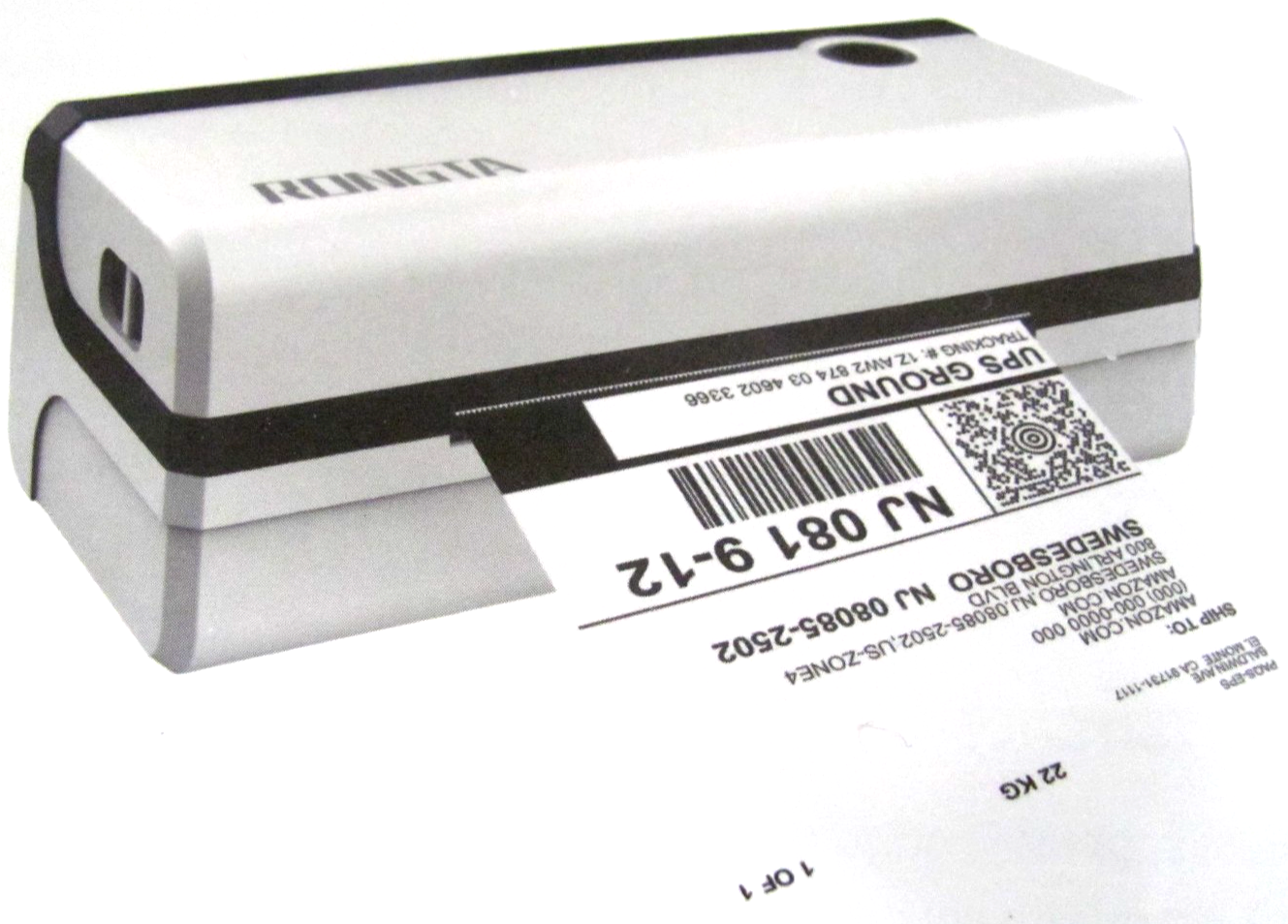 Rongta Thermal Shipping Label Printer 4X6 Label Sticker New Open Box ...