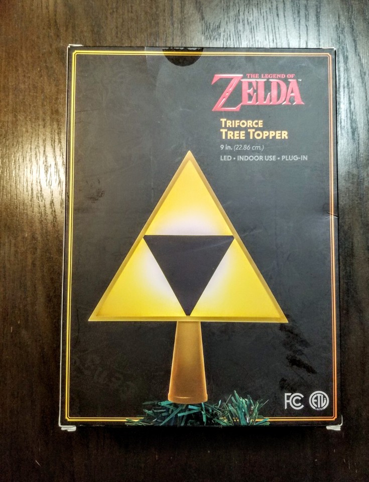 Legend of Zelda 7 inch Light-up Tree Topper Decoration *FREE FAST ...