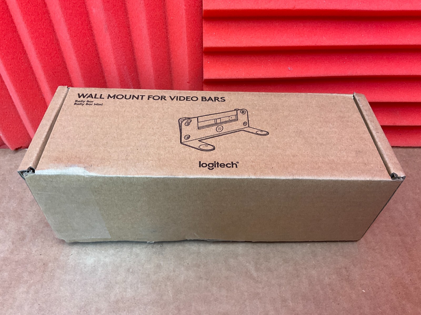 Logitech Wall Mount for Video Conferencing System - Silver (952-000044 ...