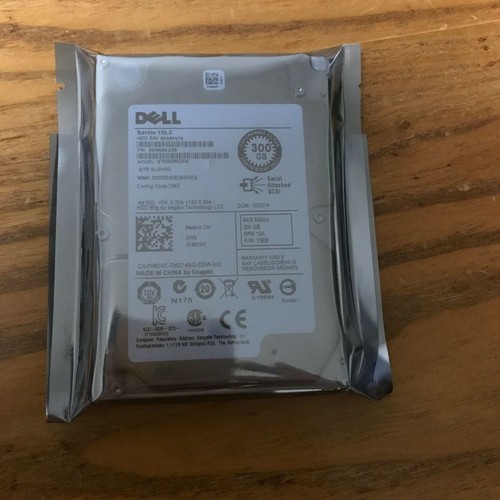 DELL ST9300653SS H8DVC 300GB 15K 6Gbps 2.5in SAS Internal HDD Hard ...