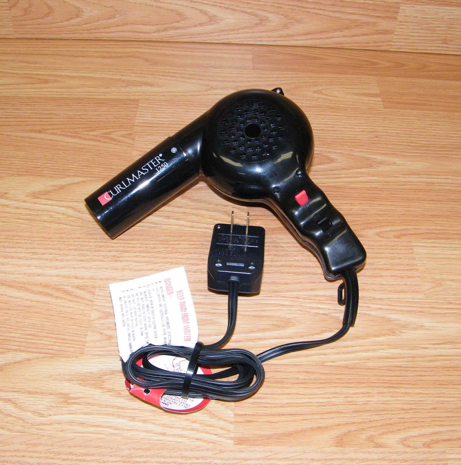 Genuine Belson (9170) CurlMaster 1250 Black Hair / Blow Dryer Only ...