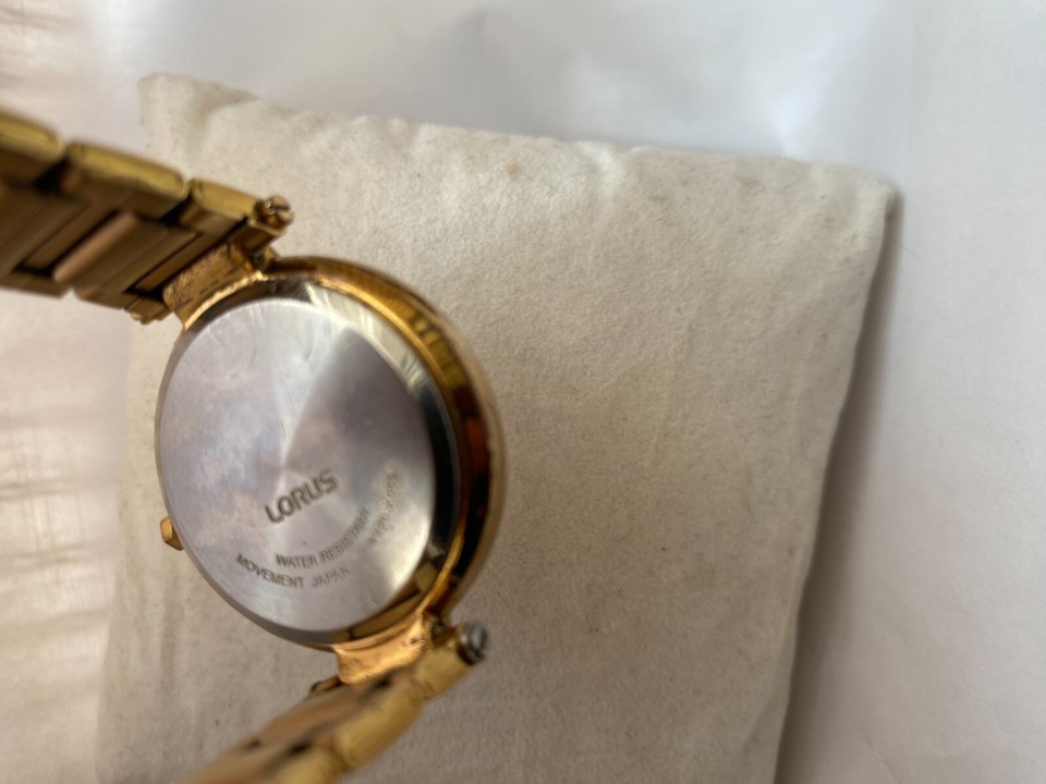 Lorus Womens Quartz Gold Plated Bracelet Watch Y120-X053 | eBay