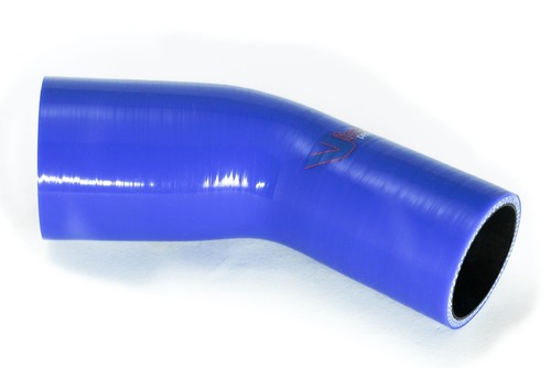 3 1/2in - 2.99in 45° Silicone Reducer Viper Performance Blue | eBay
