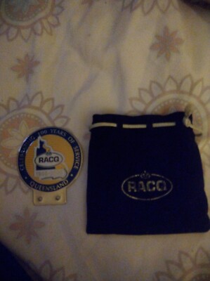 RACQ 100 years of service badge Queensland | eBay