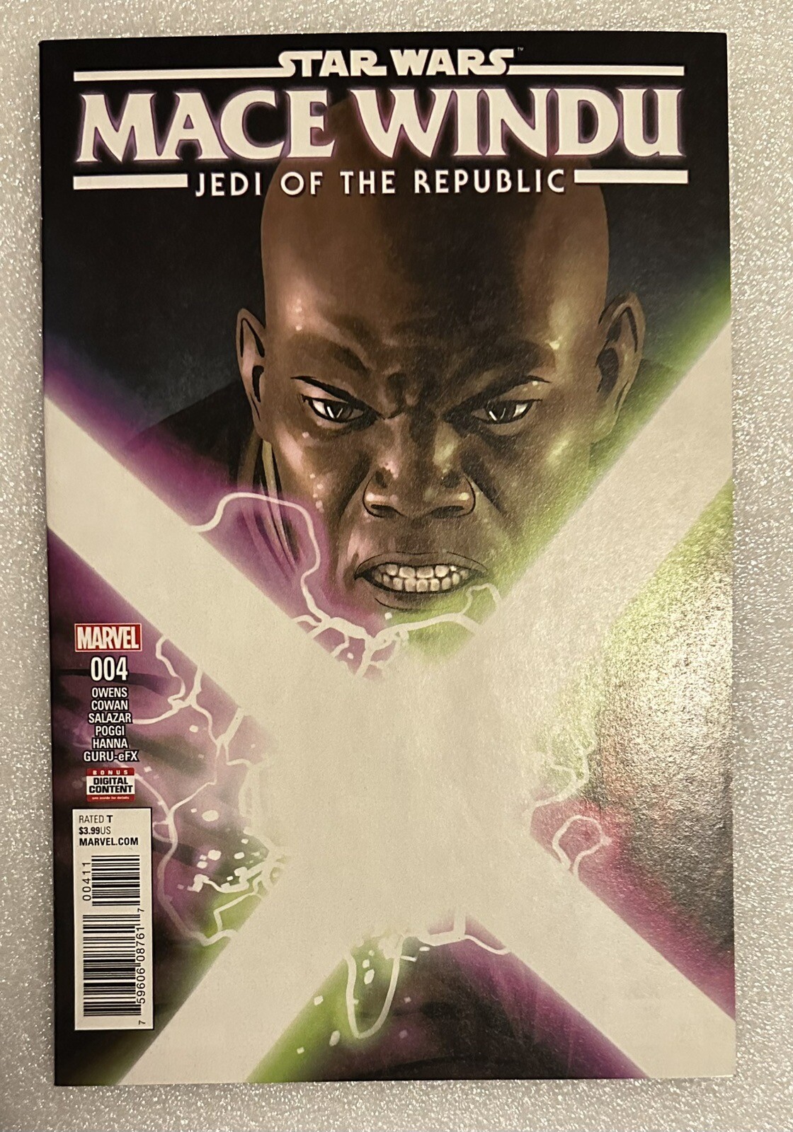 Star Wars Mace Windu #4 NM Origin of Mace Windu Marvel Comic 2018 | eBay