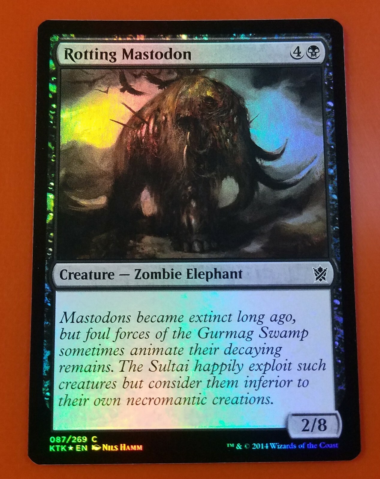 1x Rotting Mastodon | FOIL | Khans of Tarkir | MTG Magic Cards | eBay