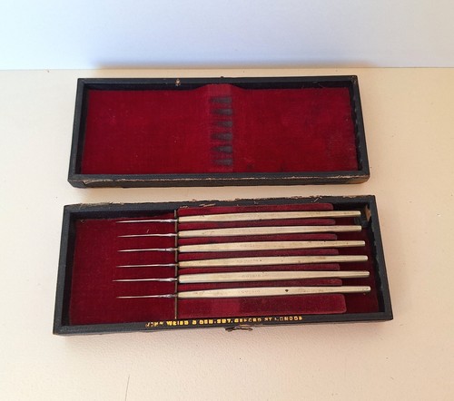 Antique Collin-Weiss 19th Century Medical Surgical Scalpels Instrument ...