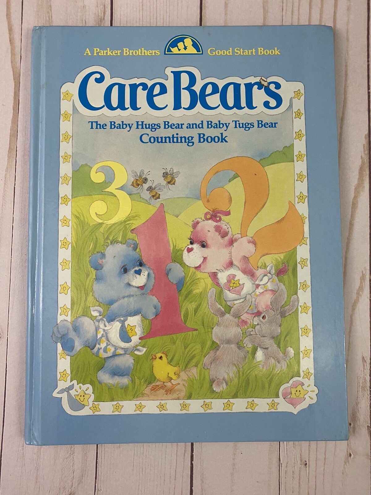 Vintage 1984 Care Bear Baby Hugs & Tugs Counting Hardcover Book 80s ...