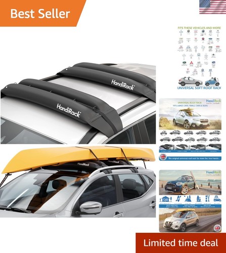 Universal Inflatable Roof Rack Bars Pair for Kayaks, Canoes, Surfboards ...