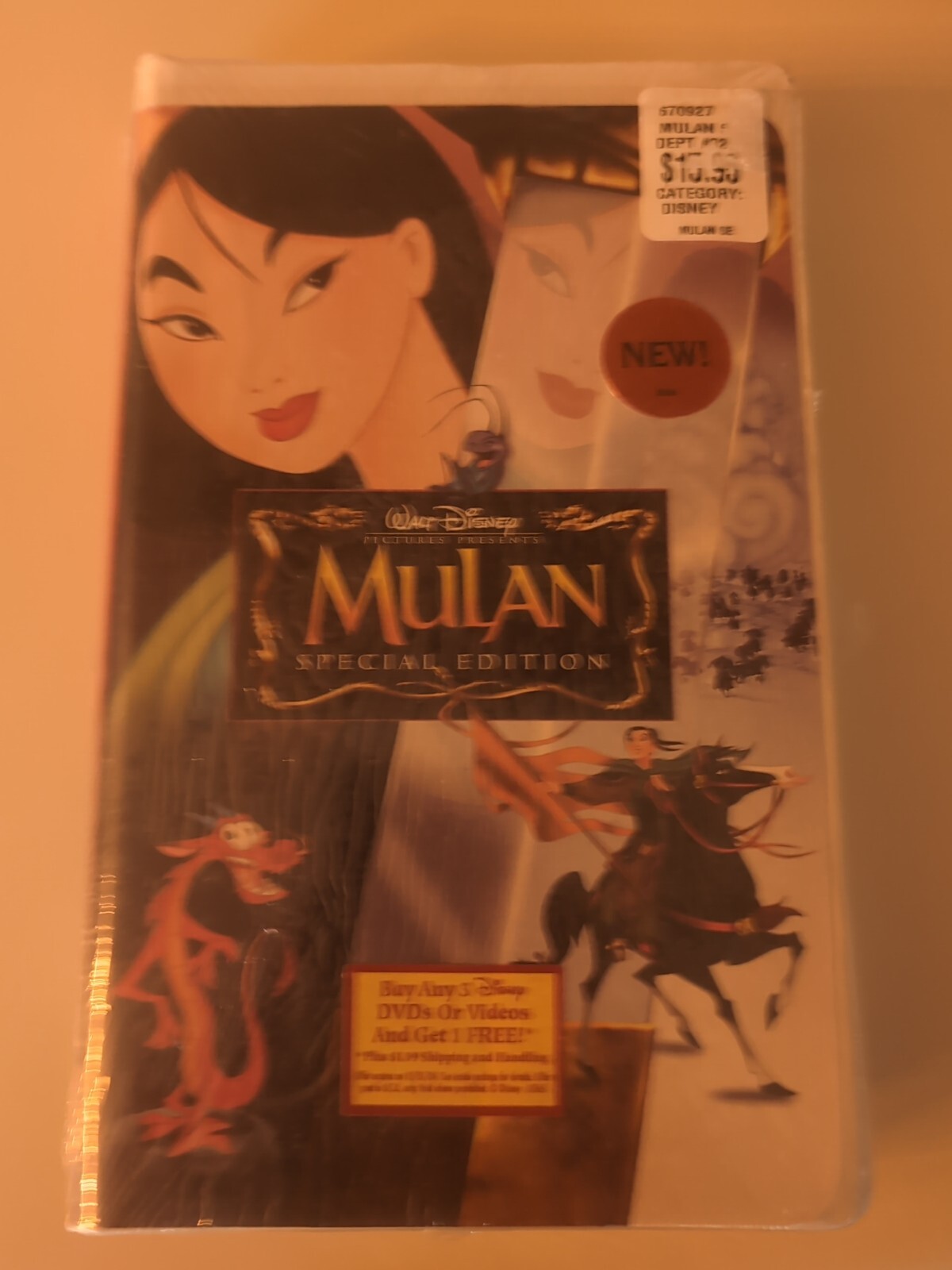 Mulan (VHS, 2004, Special Edition) for sale online | eBay