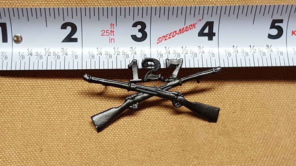 WWI 127th Infantry Regiment(32nd "Red Arrow" Division)Insignia Pins ...