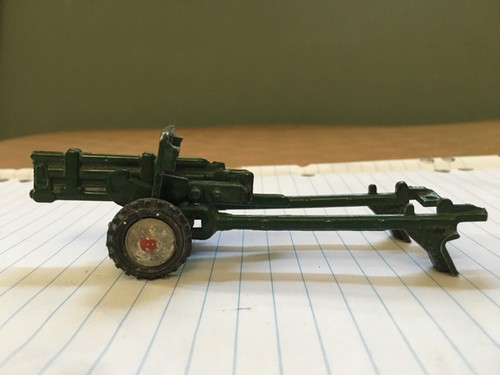 Vintage 1980s metal / diecast model Russian army big ground to air gun ...