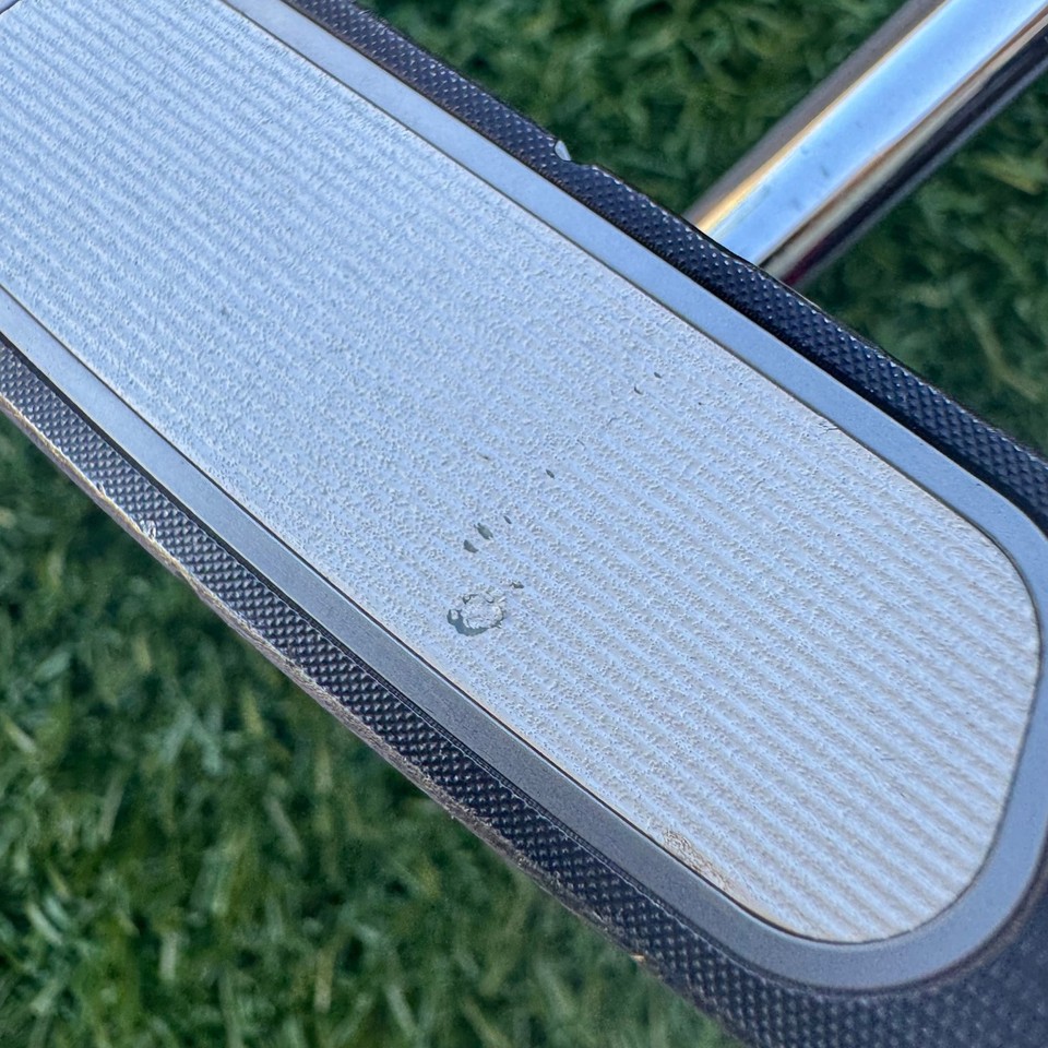 Odyssey Ai-One Cruiser Broom Stick #7 Split Grip Center Shaft Putter 48 ...