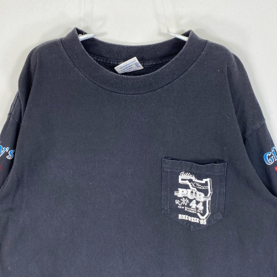 SOF Tee Long Sleeve T-Shirt Neon Color Men’s Black Cotton L Used | eBay