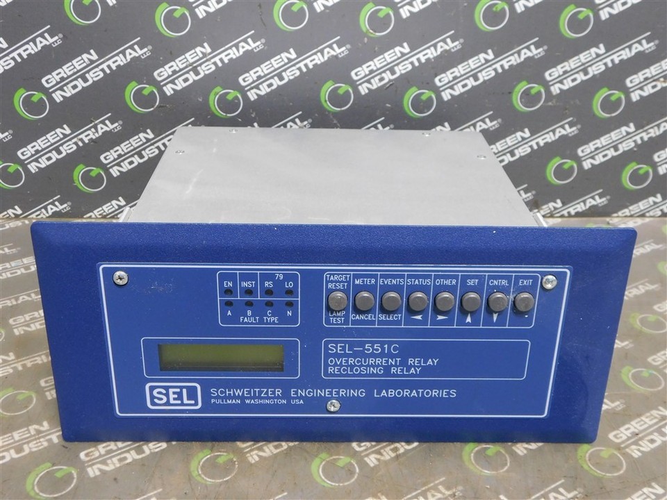 USED SEL SEL-551C Overcurrent Relay Reclosing Relay 0551C0AX531X | eBay