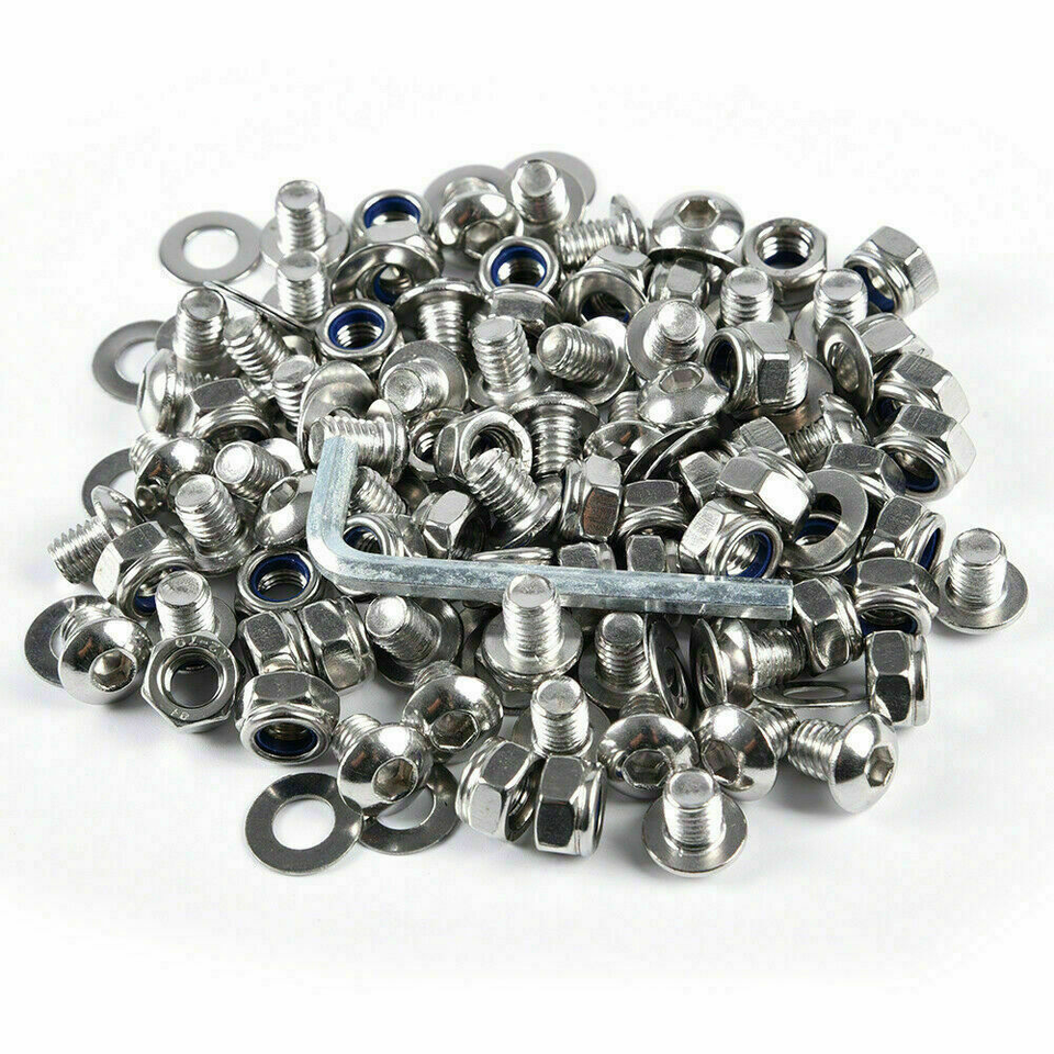 Fender Flares Screw/Bolt Hardware Kit Fit For Ford Pocket/Rivet Style ...