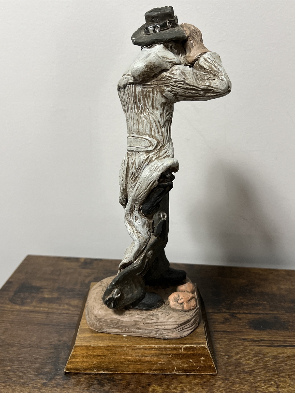 Rod Mench Studios “DUST STORM” Historical Sculpture ~ 10” Western ...