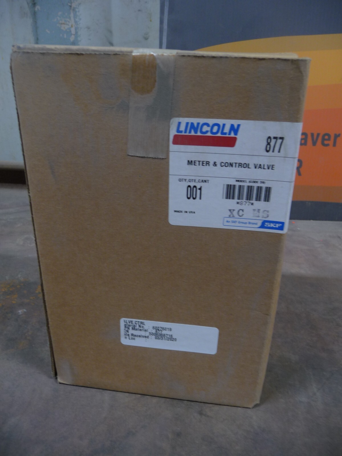 Lincoln 877, Metering Control Valve, Model Code 39, *877* | eBay