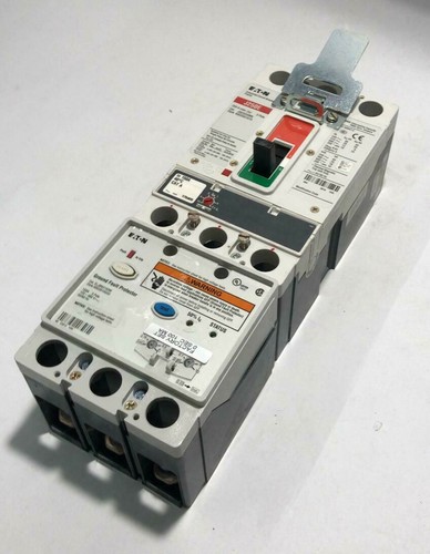 EATON J250E CIRCUIT BREAKER JGE3250NN W/ ELJBN3150W GROUND FAULT ...