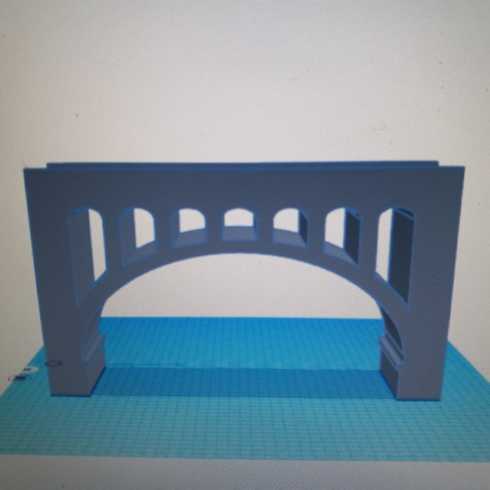 1:48 O SCALE VIADUCT ONE ARCH BRIDGE 15 INCH LONG SECTION. | eBay