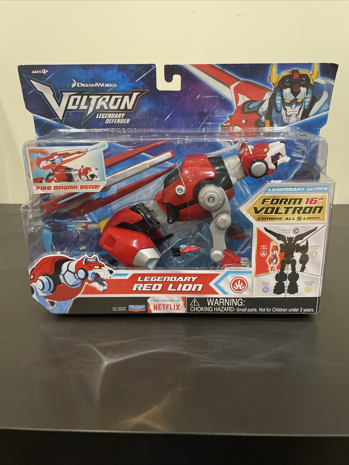 Playmates Voltron Legendary Defender RED LION. Brand New. | eBay