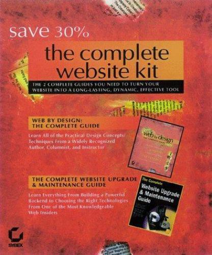 The Complete Website Kit by Lisa Schmeiser and Molly E. Holzschlag ...