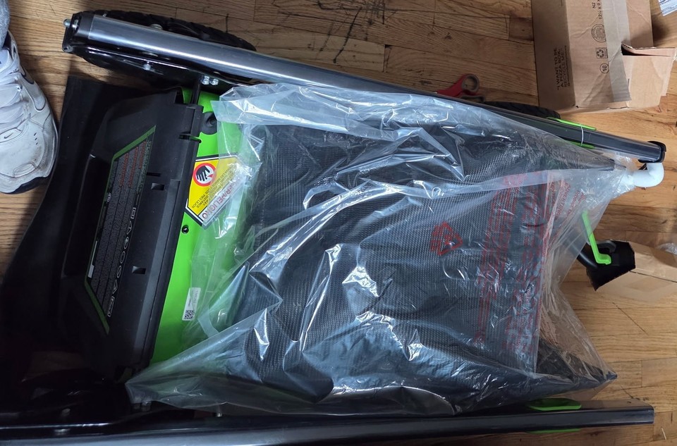 Greenworks 80V 21 inch Self-propelled Lawn Mower Dual Battery Port 5Ah ...