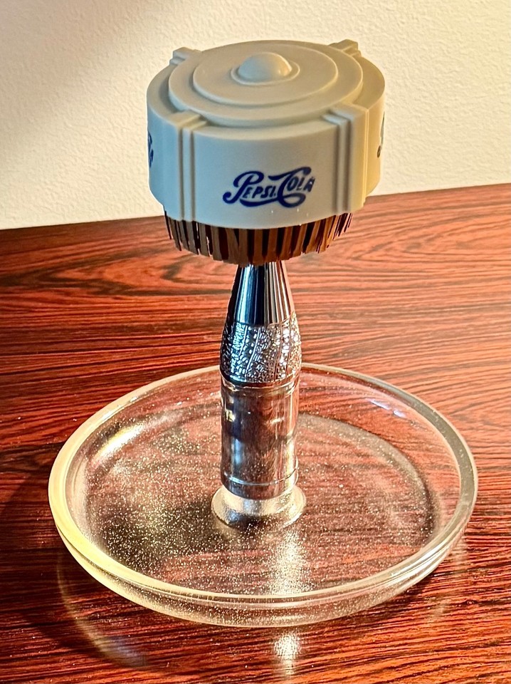 SELDOM FOUND ORIGINAL 1930S-1940S PEPSI-COLA PULL MATCH ASHTRAY, A++ ...