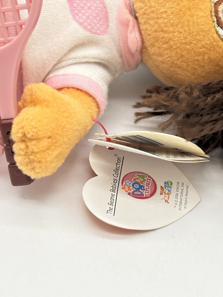 TY Beanie Baby DORA the Explorer (Dora Del Tenis Tennis Version) Ty ...